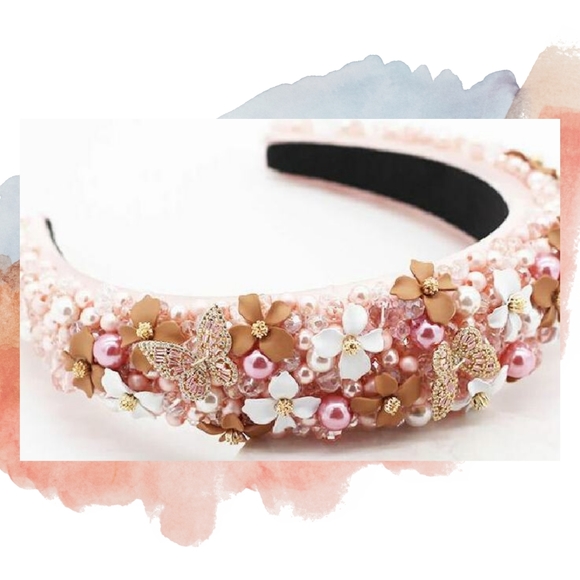 Accessories | Spring Rhinestone Headband | Poshmark